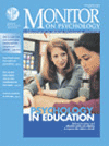 September 2002 Monitor on Psychology