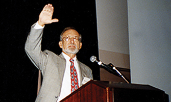 'The right person at the right time'