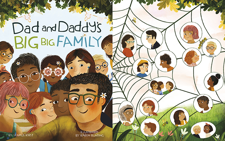 Dad and Daddy's Big Big Family