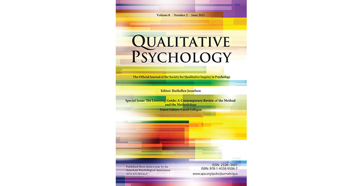 The Listening Guide: A Contemporary Review of the Method and the ...