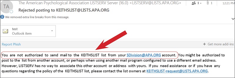 Listserv tips #3: Troubleshooting Listserv difficulties