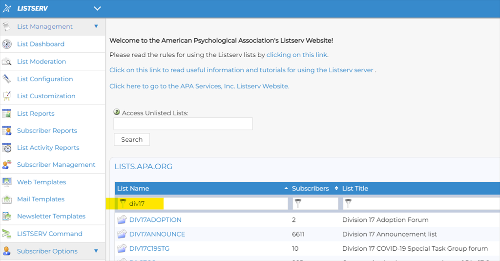 Listserv tips #3: Troubleshooting Listserv difficulties