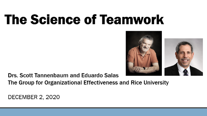 The Science of Teamwork Enabling Teams to Thrive