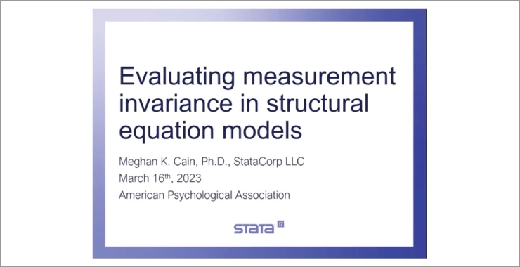 Evaluating measurement invariance in structural equation models