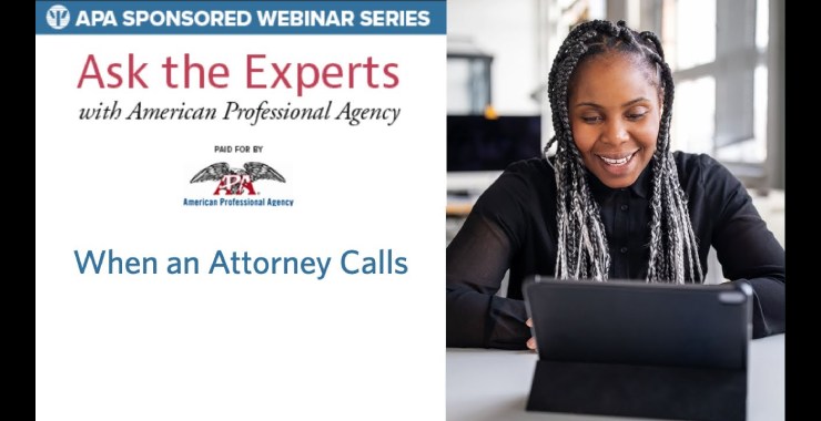 Ask the Experts: When an attorney calls