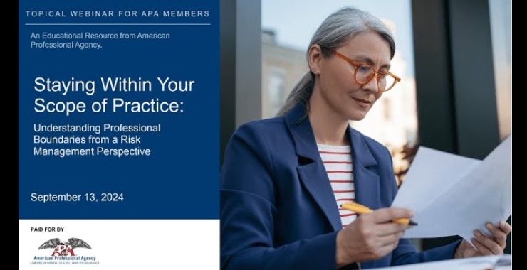 Staying within your scope of practice: Understanding professional ...