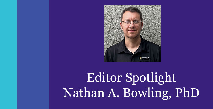 Nathan A. Bowling, PhD, International Journal of Stress Management