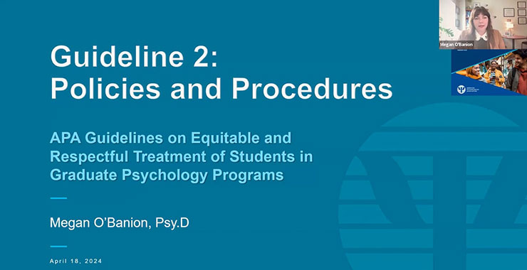 Policies and procedures