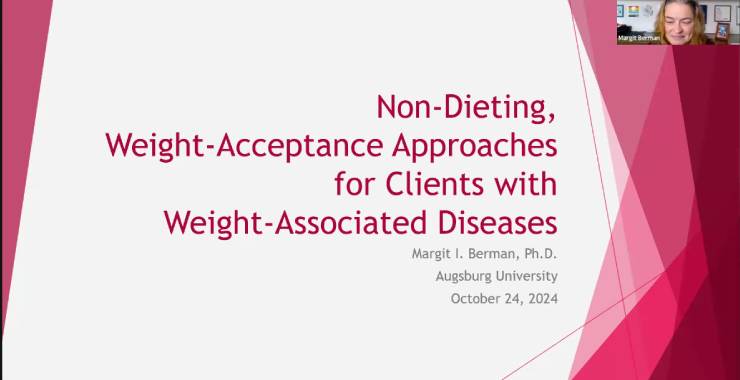 Non-dieting, weight-acceptance approaches for clients with weight ...