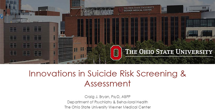 Innovations in suicide risk screening and assessment