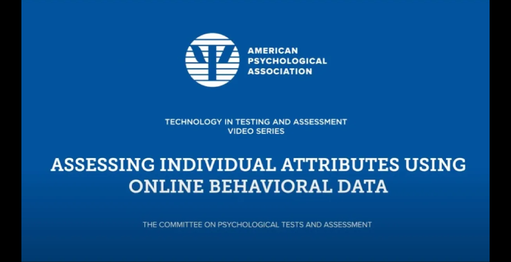 Assessing individual attributes using online behavioral data