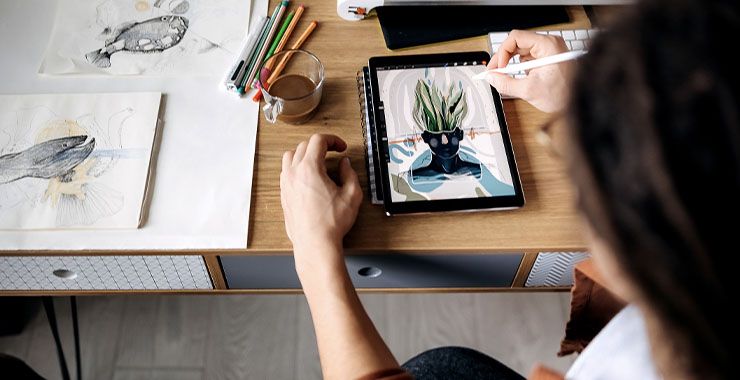 Professional artists viewed as more creative than AI programs