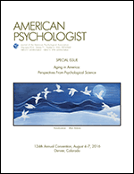 Aging in America: Perspectives From Psychological Science