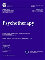 APA Clinical Practice Guidelines for PTSD