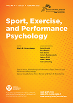 Methodological Advances in Sport, Exercise, and Performance Psychology ...