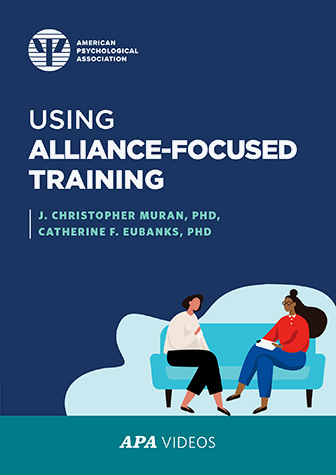 Using Alliance-Focused Training